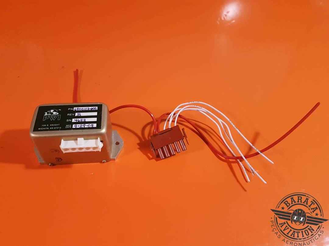 6900112-000 PWI Inverter - w/ Connector – Barata Aviation Parts