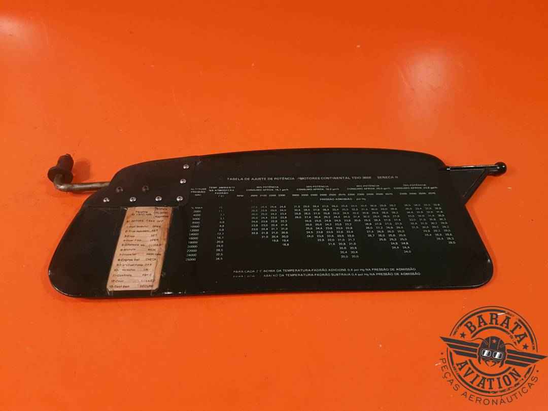 VISOR BLADE -PILOT SUN P/N: 37853-02 – Barata Aviation Parts