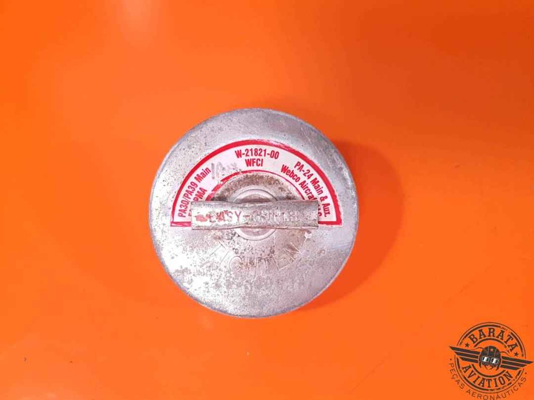 WEBCO AIRCRAFT FUEL CAP ASSEMBLY P/N W-21821-00 – Barata Aviation Parts