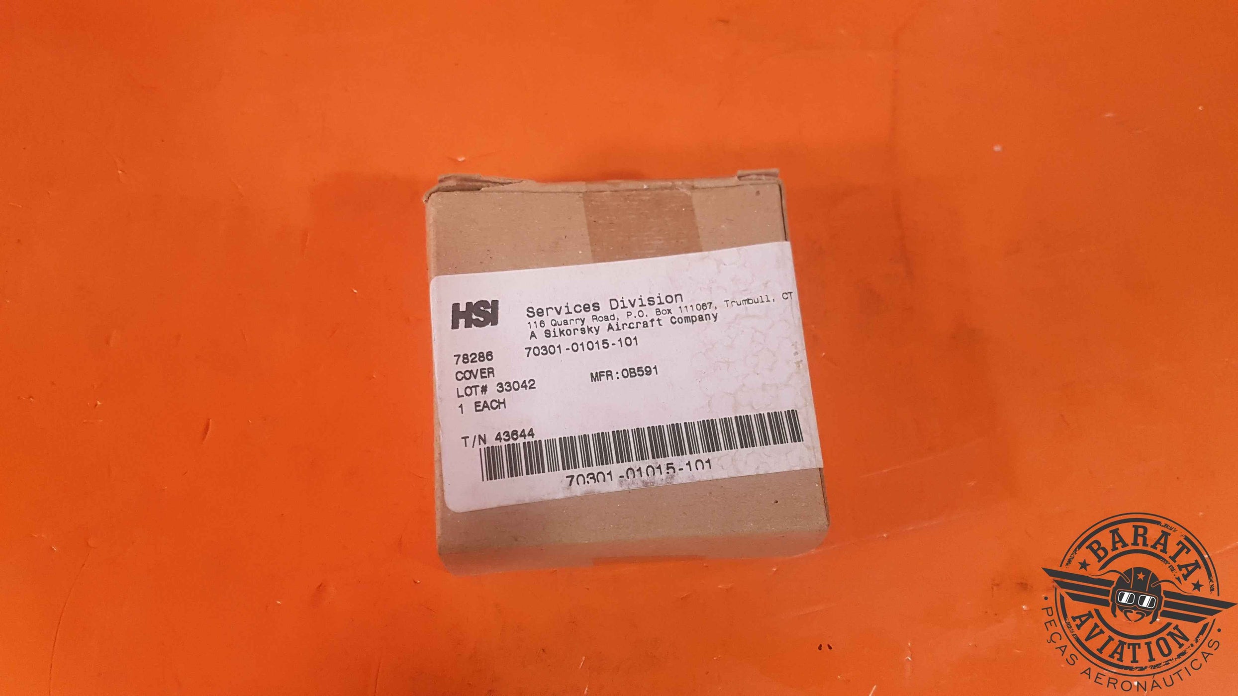 70301-01015-101 Cover - New Surplus – Barata Aviation Parts