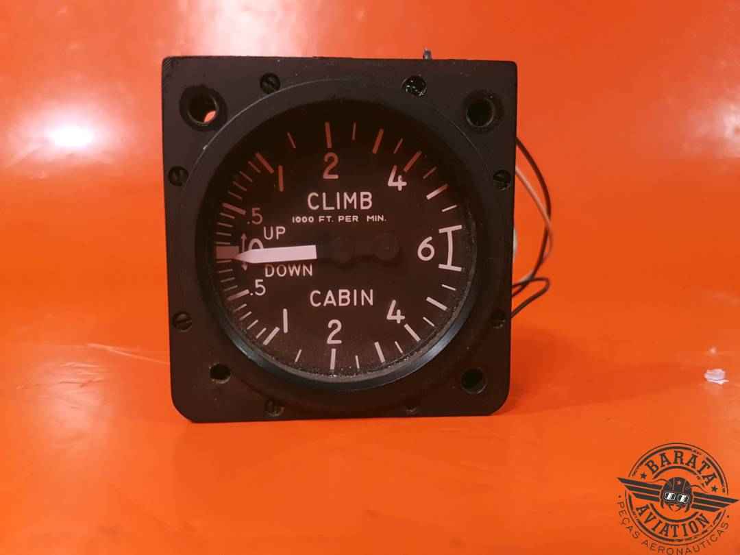 AEROSONIC RATE OF CLIMB INDICATOR P/N RCM-60ACL-2 – Barata Aviation Parts