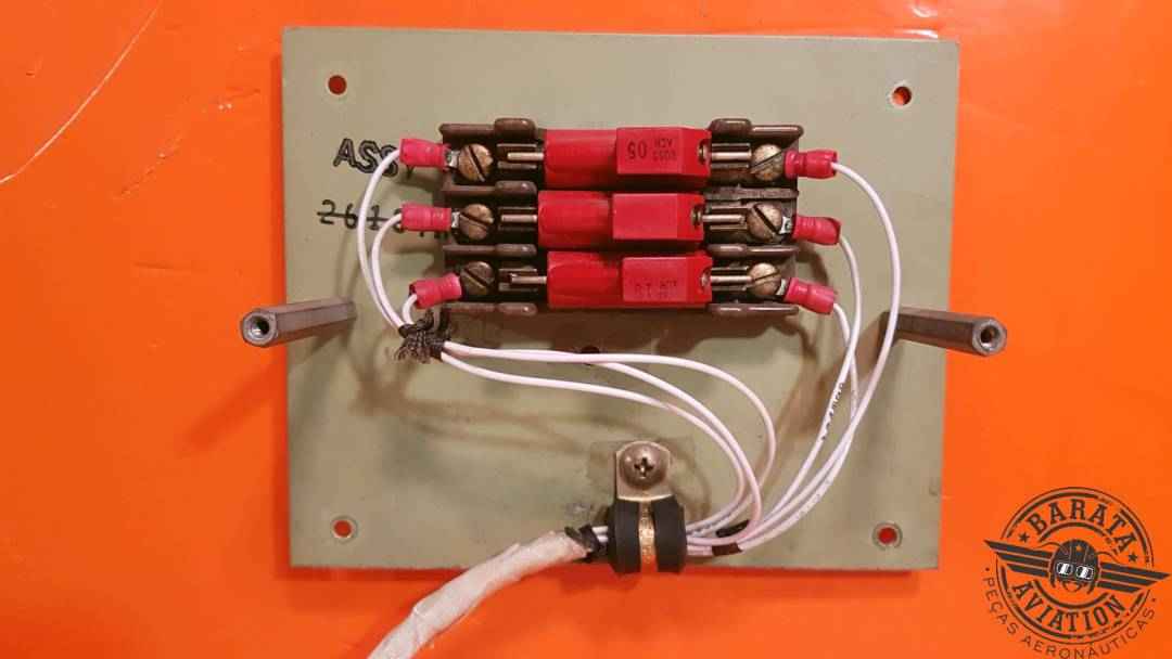 BOMBARDIER FUSE BOX ASSY W/ WIRING P/N: 2618475-2 – Barata Aviation Parts
