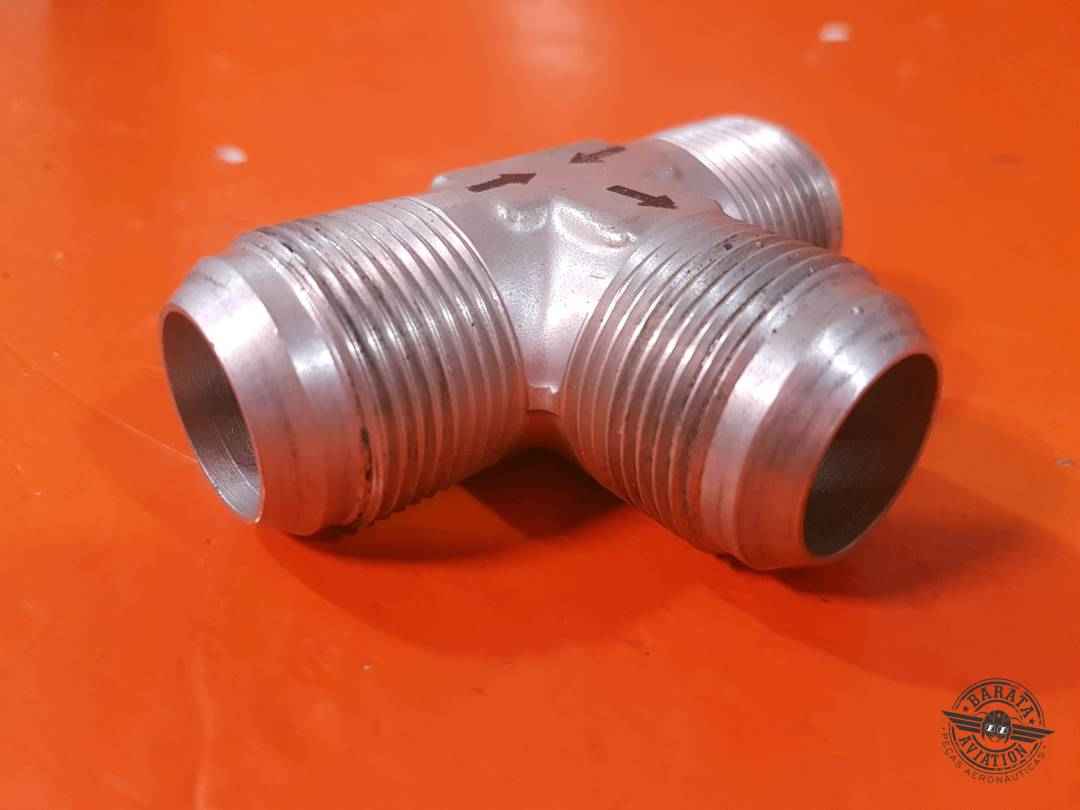 35201007-2 Bombardier Double Check Tee Valve – Barata Aviation Parts