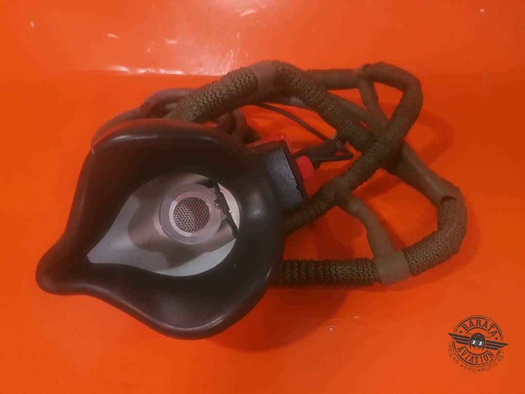 MC10-15-02 Eros Crew Oxygen Mask Assy - W/ Crackeds – Barata Aviation Parts