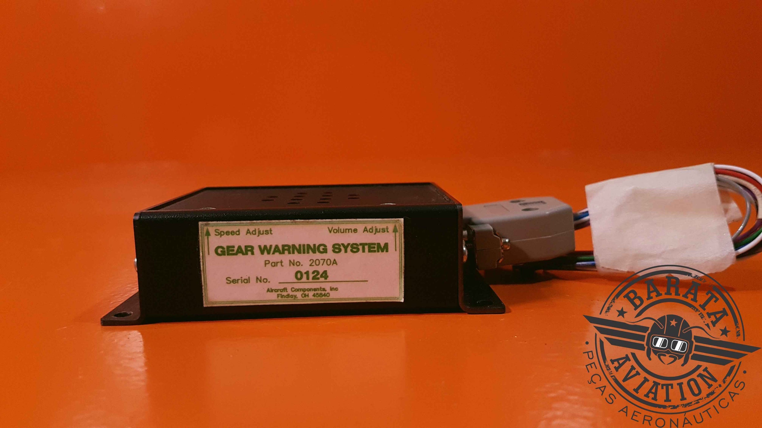 2070A Aircraft Components Gear Warning System - Experimental – Barata ...