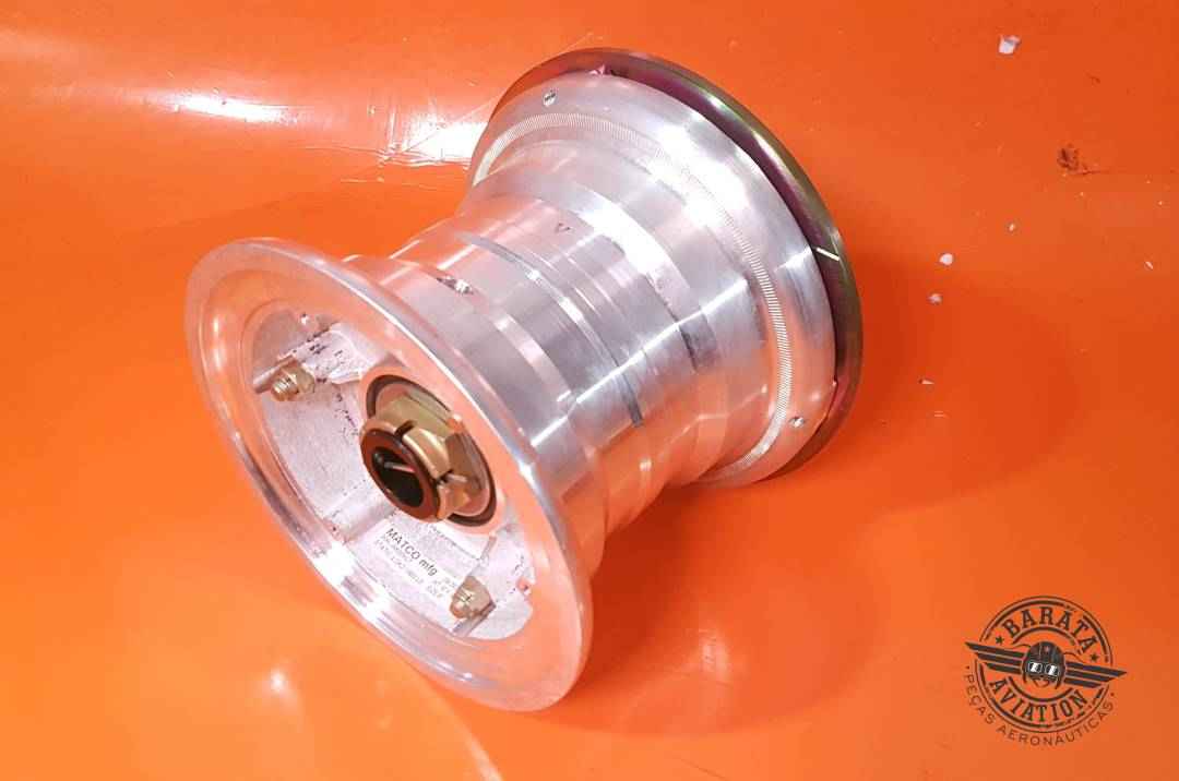 WHLW600XLT Matco Main Wheel And Brake Assy 6" - Nova – Barata Aviation ...