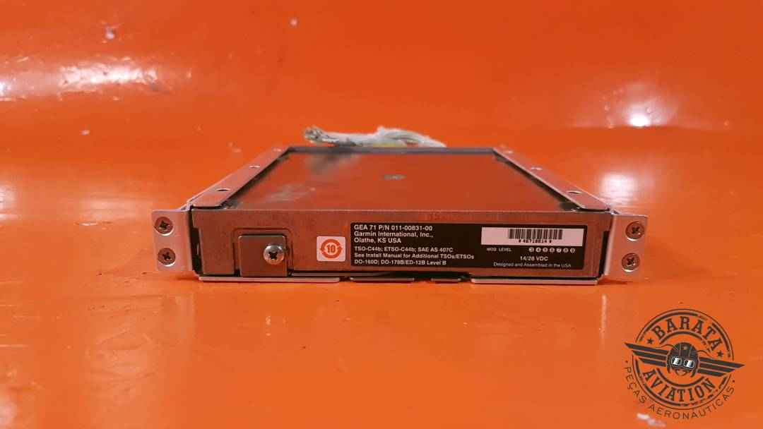 011-00831-00 Garmin GEA-71 Egine/Airframe Unit - 14/28 vdc – Barata ...