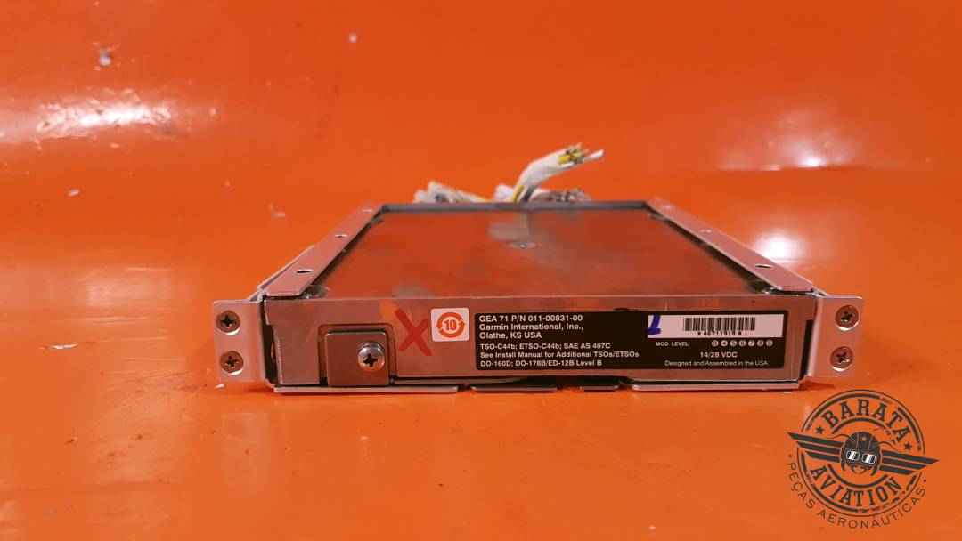 011-00831-00 Garmin GEA-71 Egine/Airframe Unit - 14/28 vdc – Barata ...