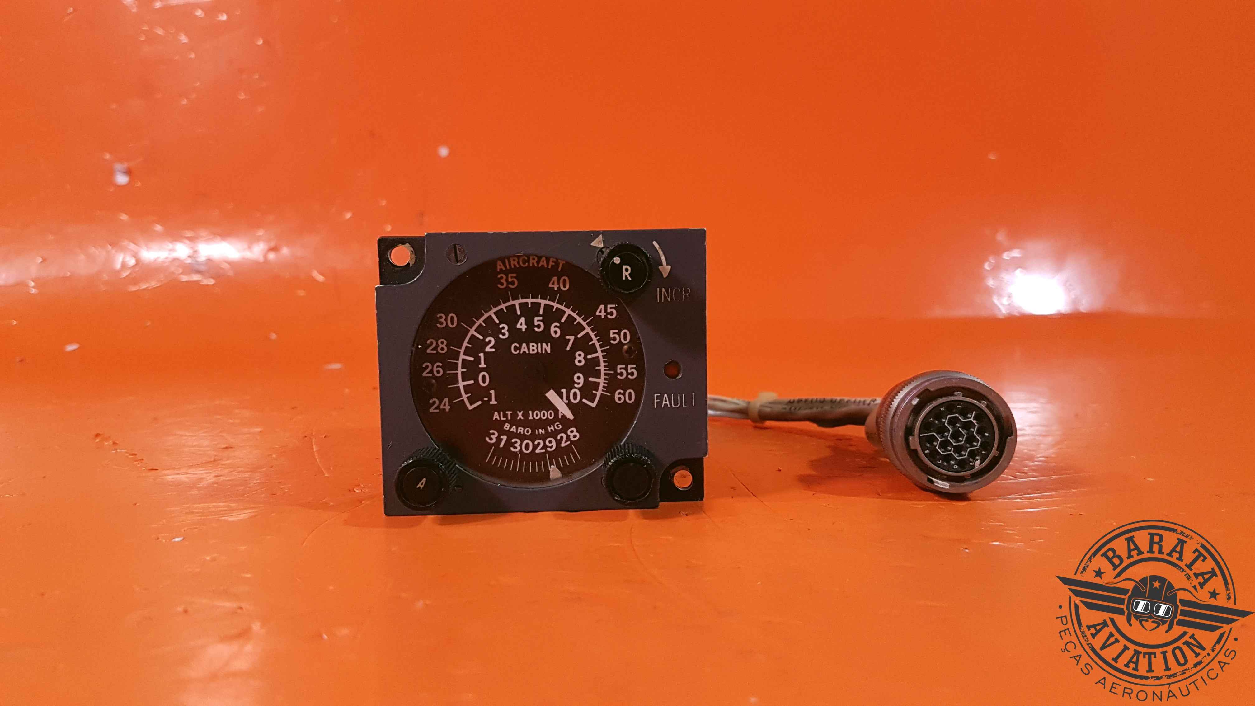 2117598-1 Airesearch Cabin Air Pressure Selector – Barata Aviation Parts