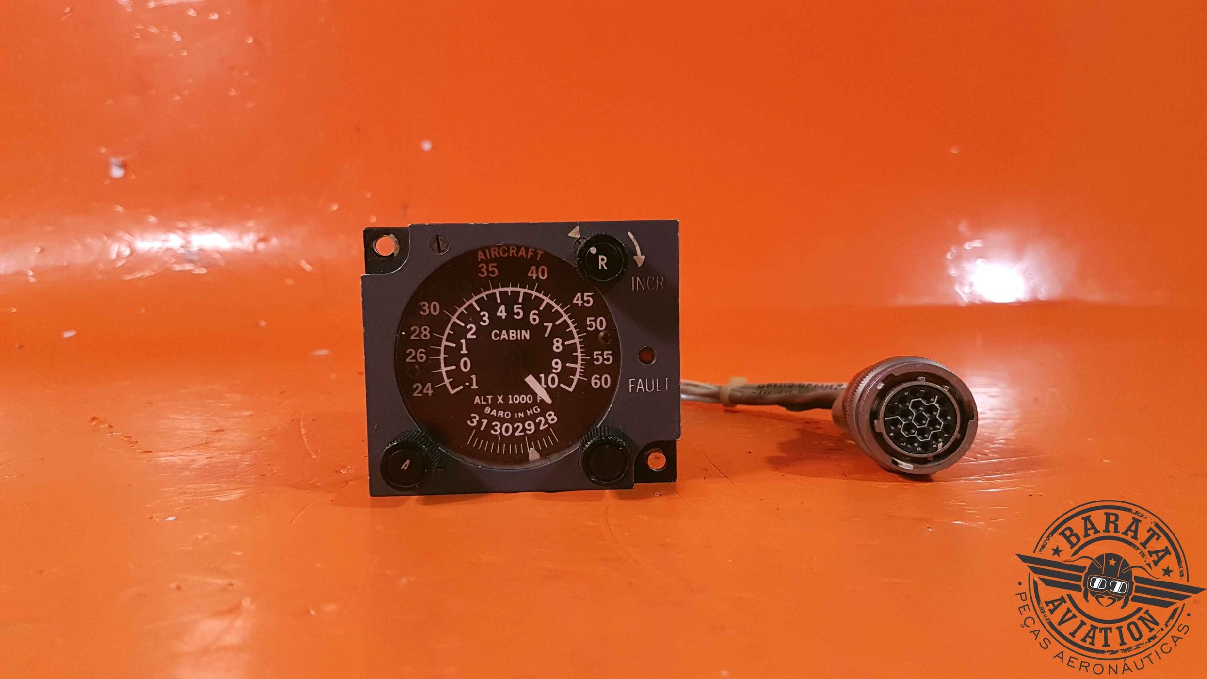 2117598-1 Airesearch Cabin Air Pressure Selector – Barata Aviation Parts
