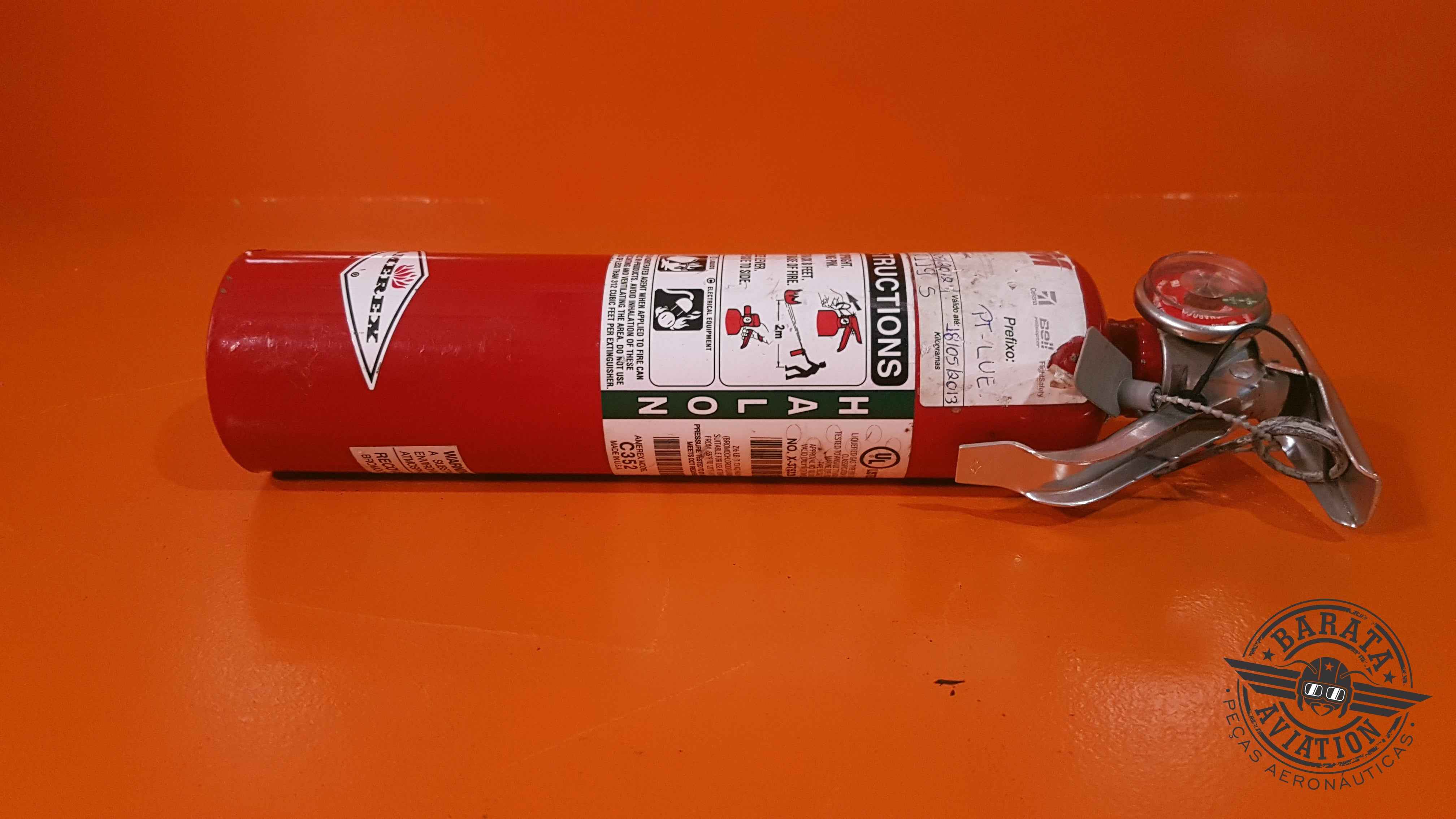 C352 Amerex Fire Extinguisher – Barata Aviation Parts