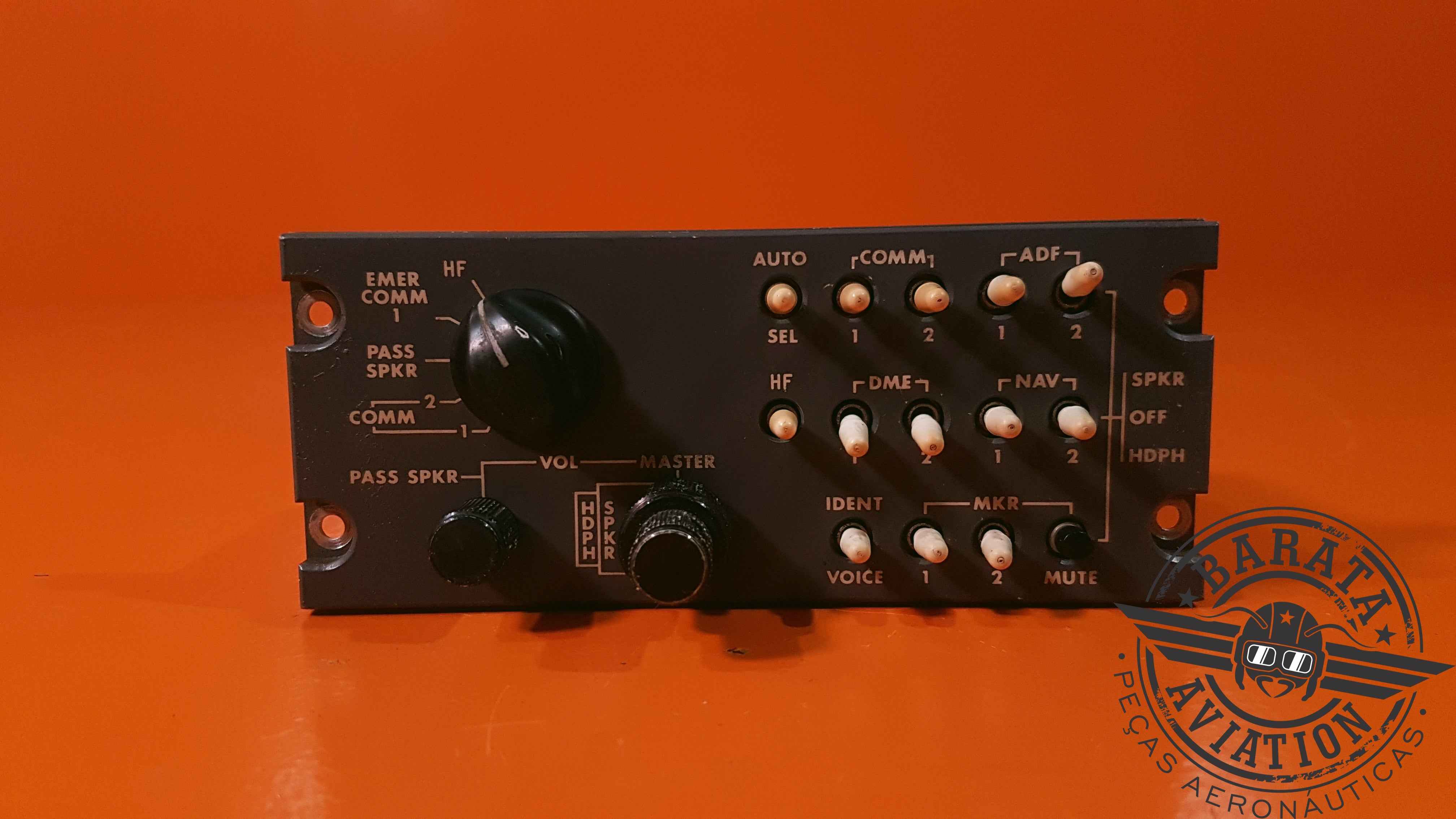 9914064-58 Cessna Audio Control Panel – Barata Aviation Parts