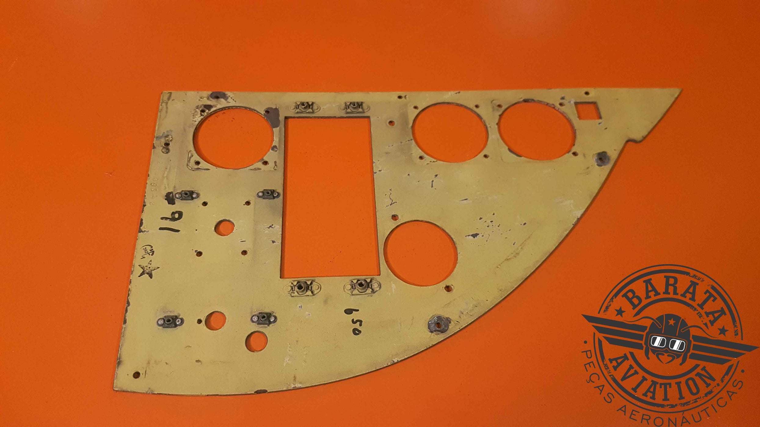 9258006-2 Cessa Instrument Mounting Pannel – Barata Aviation Parts