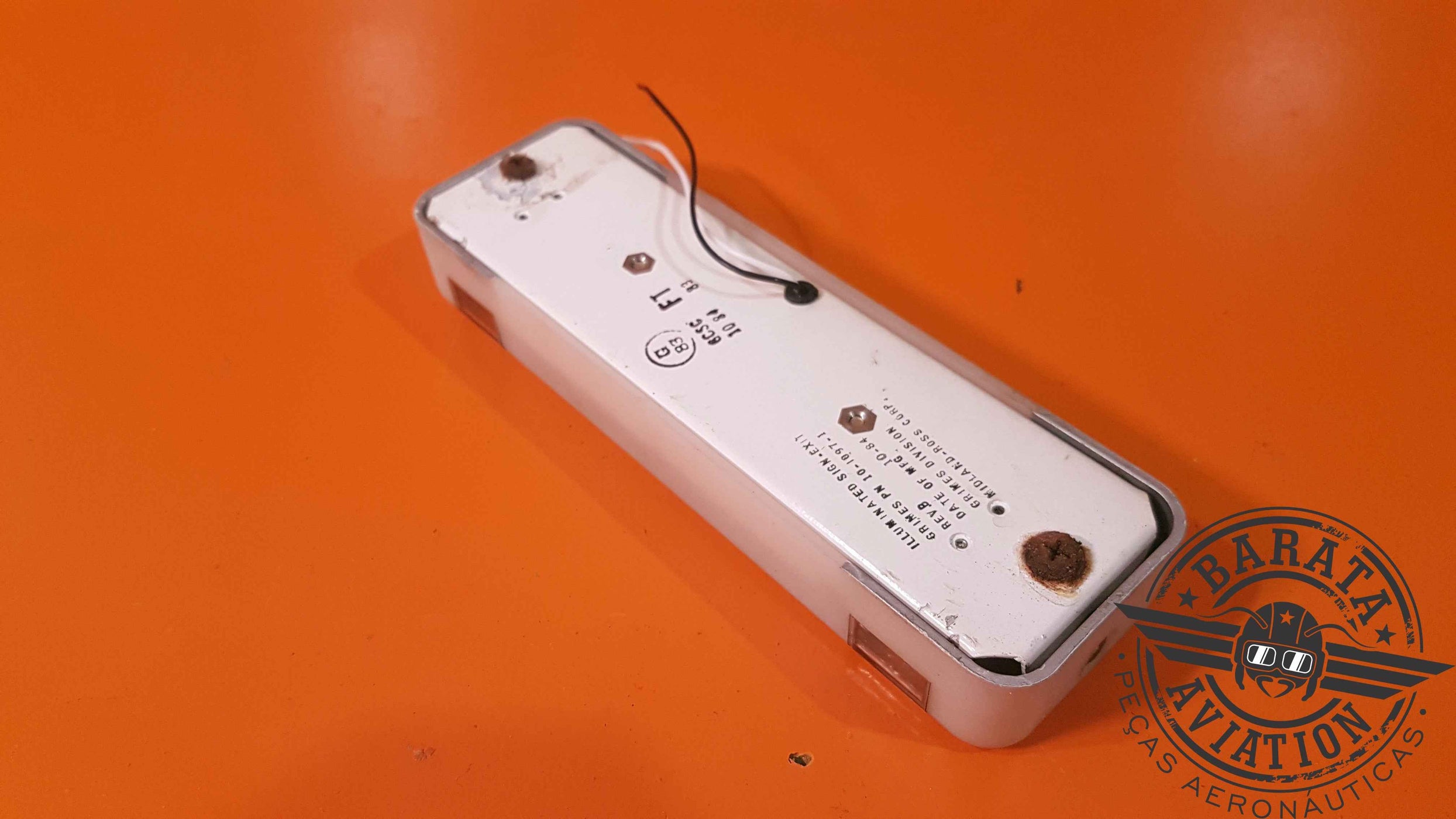 10-1097-1 Grimes Illuminated Exit Sign – Barata Aviation Parts